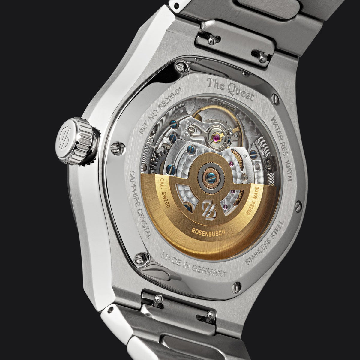 The Quest RB200 – Midnight Blue – Rosenbusch Watches GmbH